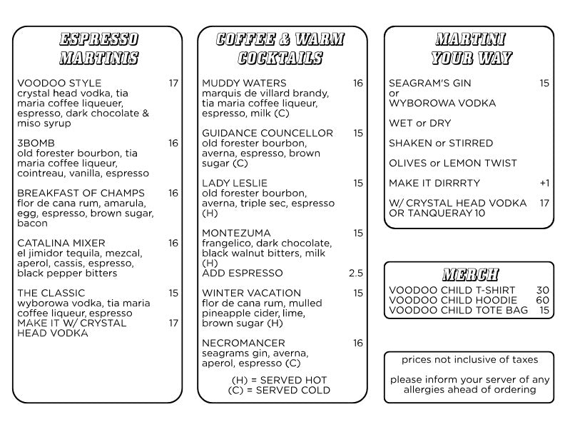 Voodoo Child Cafe & Cocktail Bar